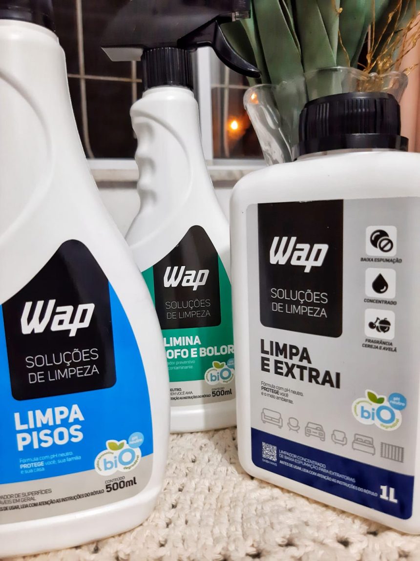 Soluções de limpeza WAP • Jeane Carneiro